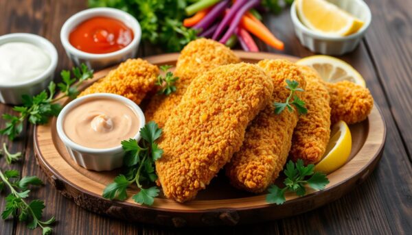 Recette facile d'aiguillette de poulet pané