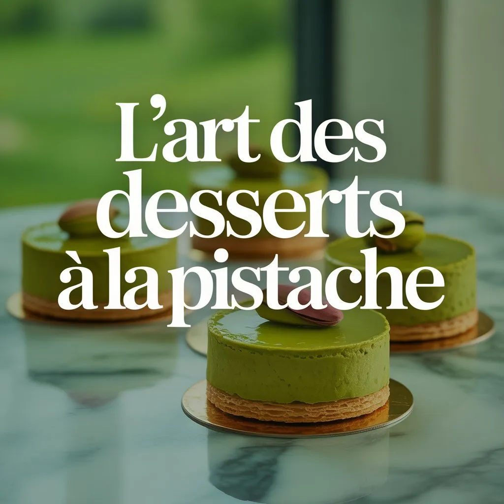 30+ Desserts à la Pistache | Saveurs et Créations Gourmandes