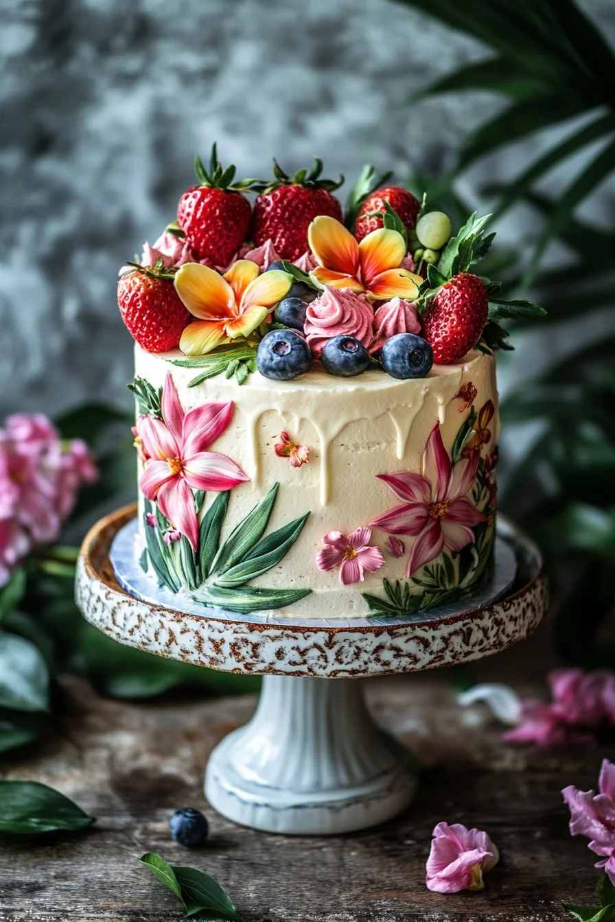L'art unique rencontre le gâteau – Gâteaux d'été tendance pour chaque ...