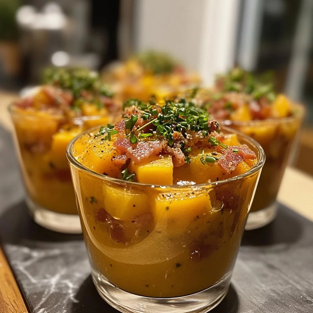 Butternut, Chorizo, and Bacon Layers