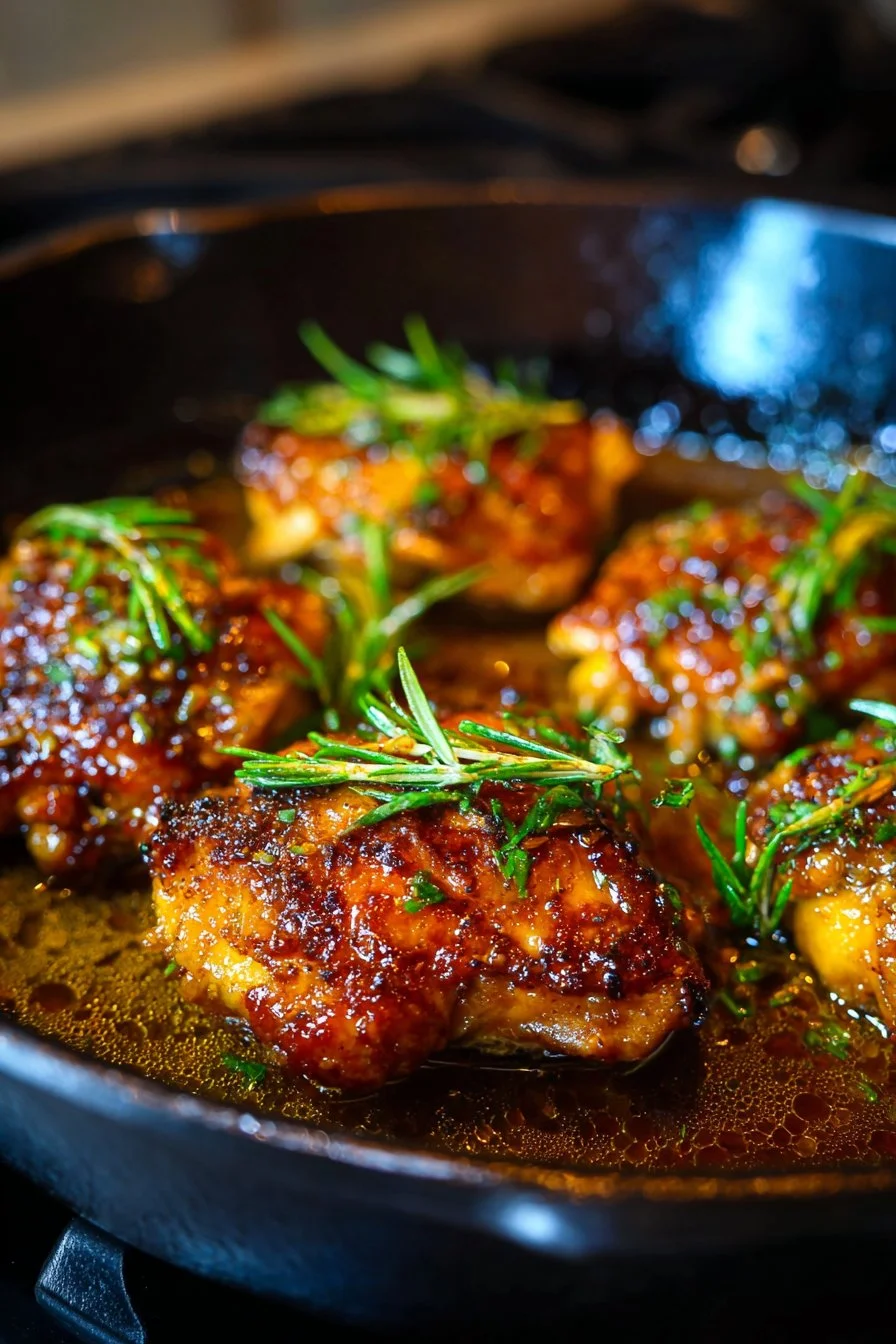 Cuisses de Poulet à l'Ail et au Soja