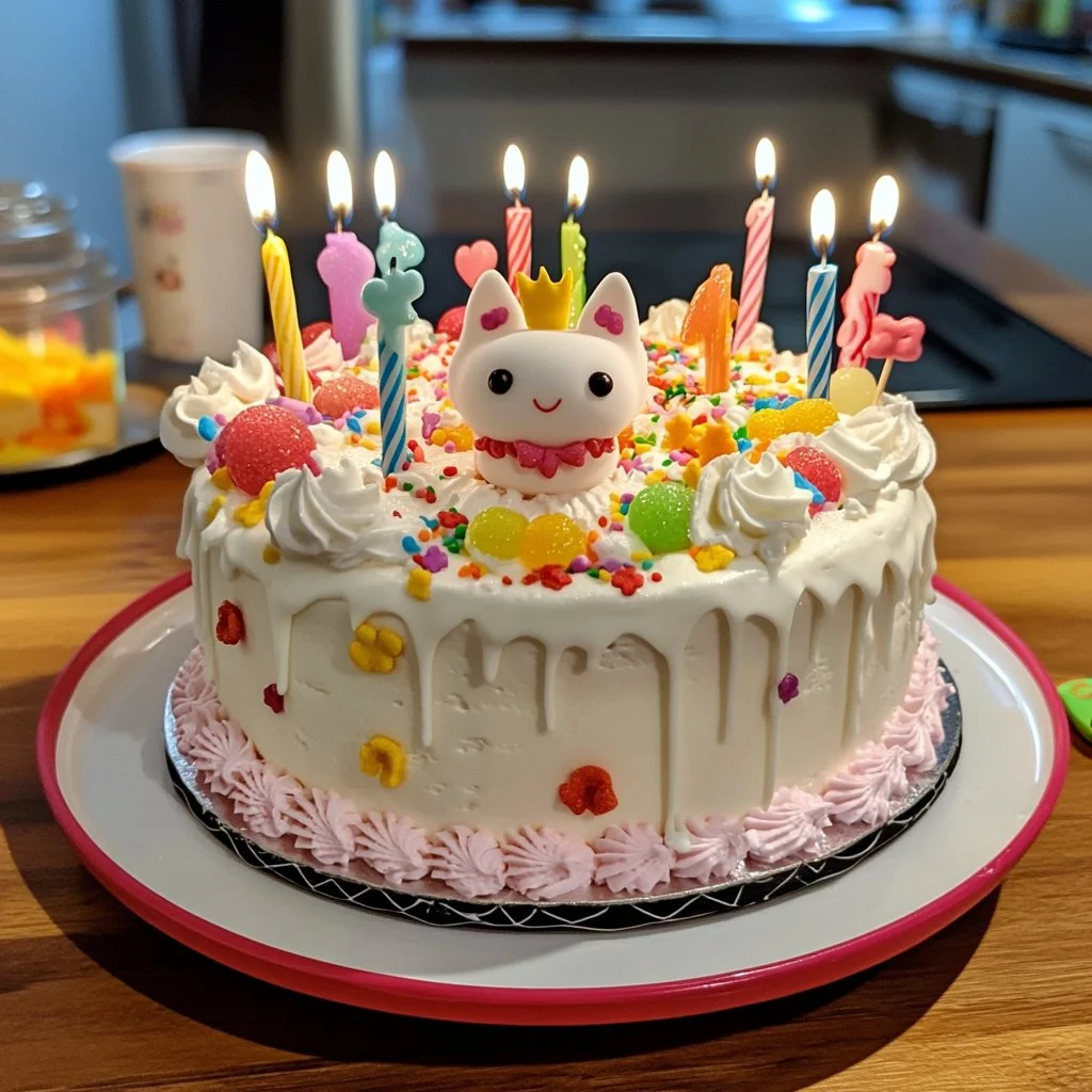 Gâteau d'anniversaire Jellycat