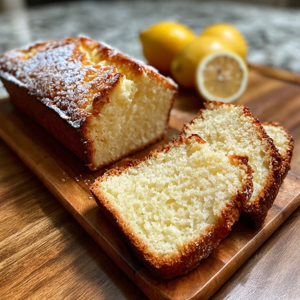 Gâteau Léger au Yaourt Grec et Citron
