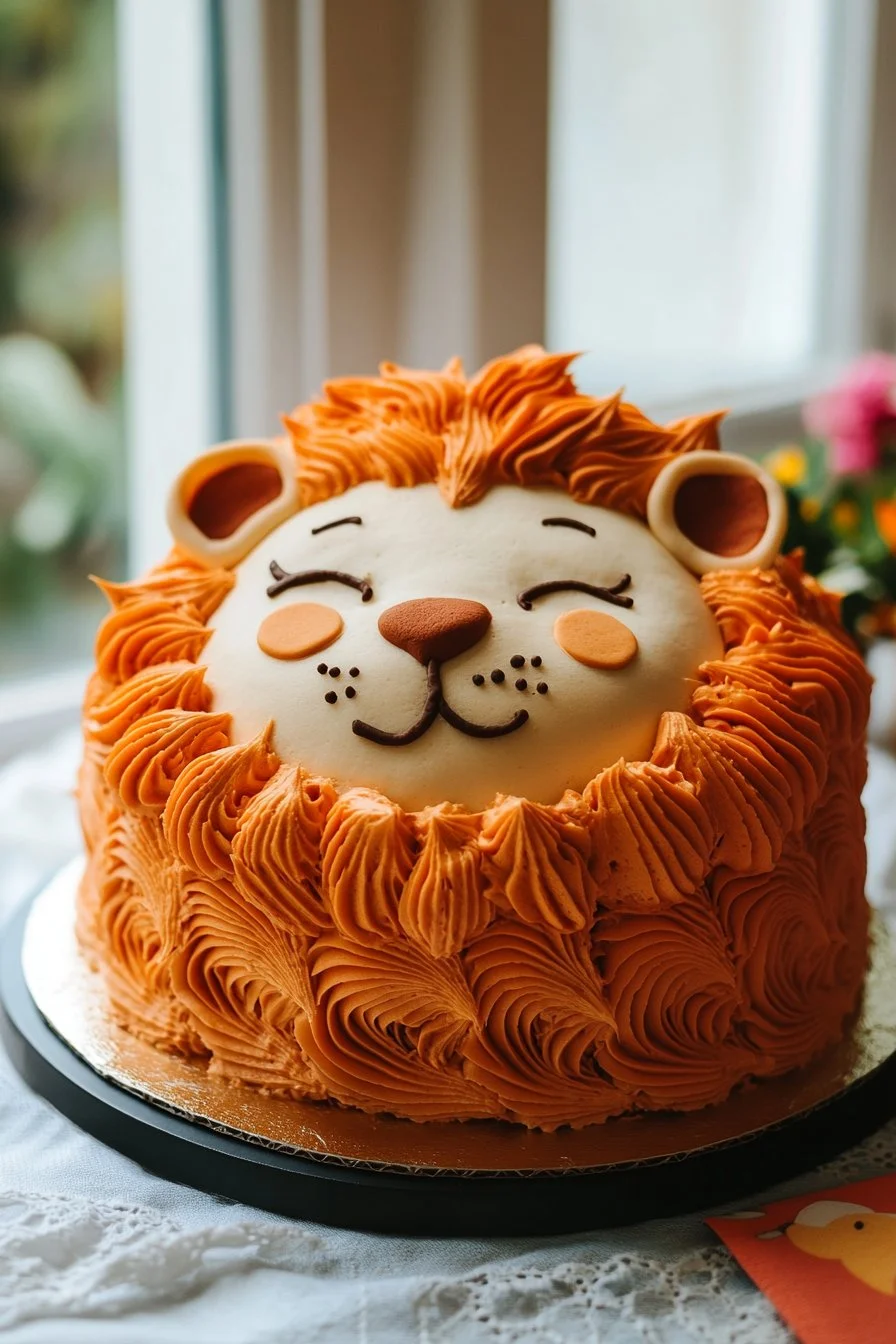 Gâteau Lion