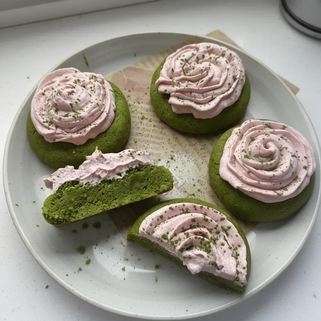 Biscuits au matcha