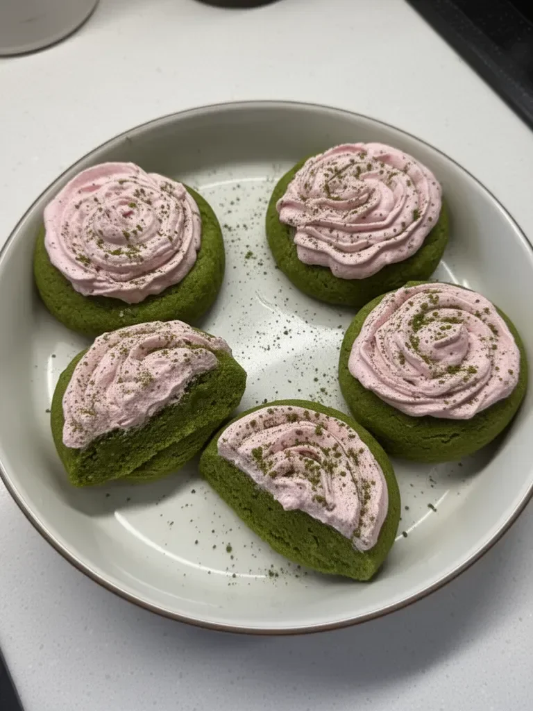 Biscuits au matcha